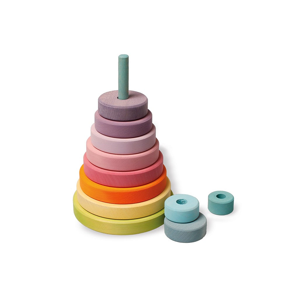 GRIMM'S Large Conical Tower, pastel | playhao - Toy Shop Singapore